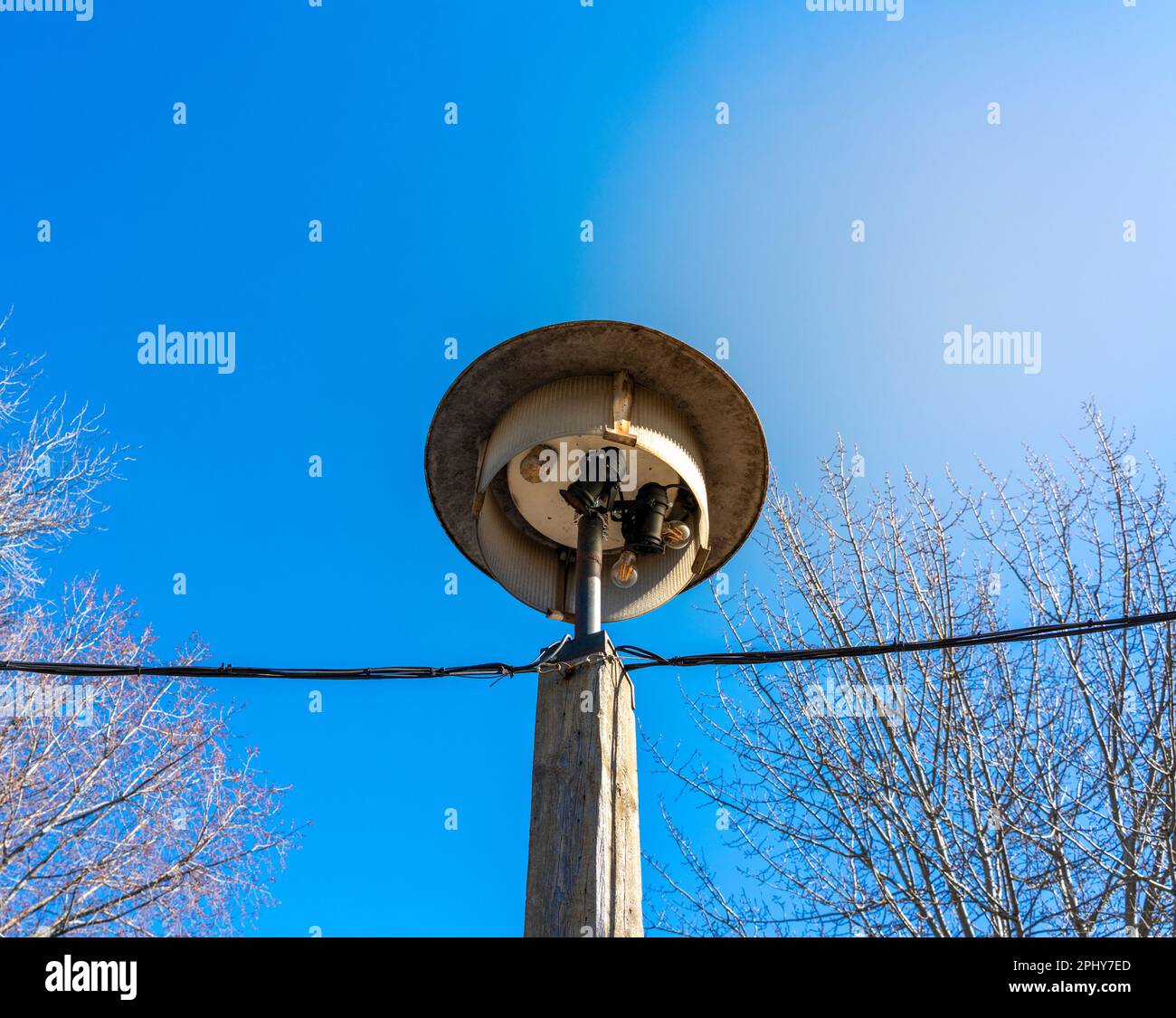 Old Industrial Lamps, RAW Area, Former Reichsbahn Repair Works ...