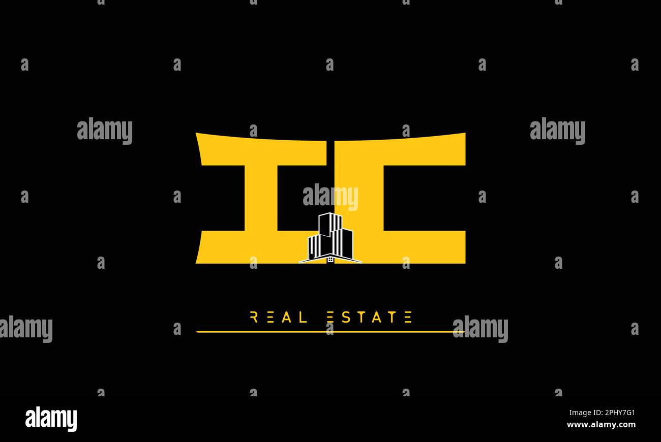 Ic real estate logo hi-res stock photography and images - Alamy