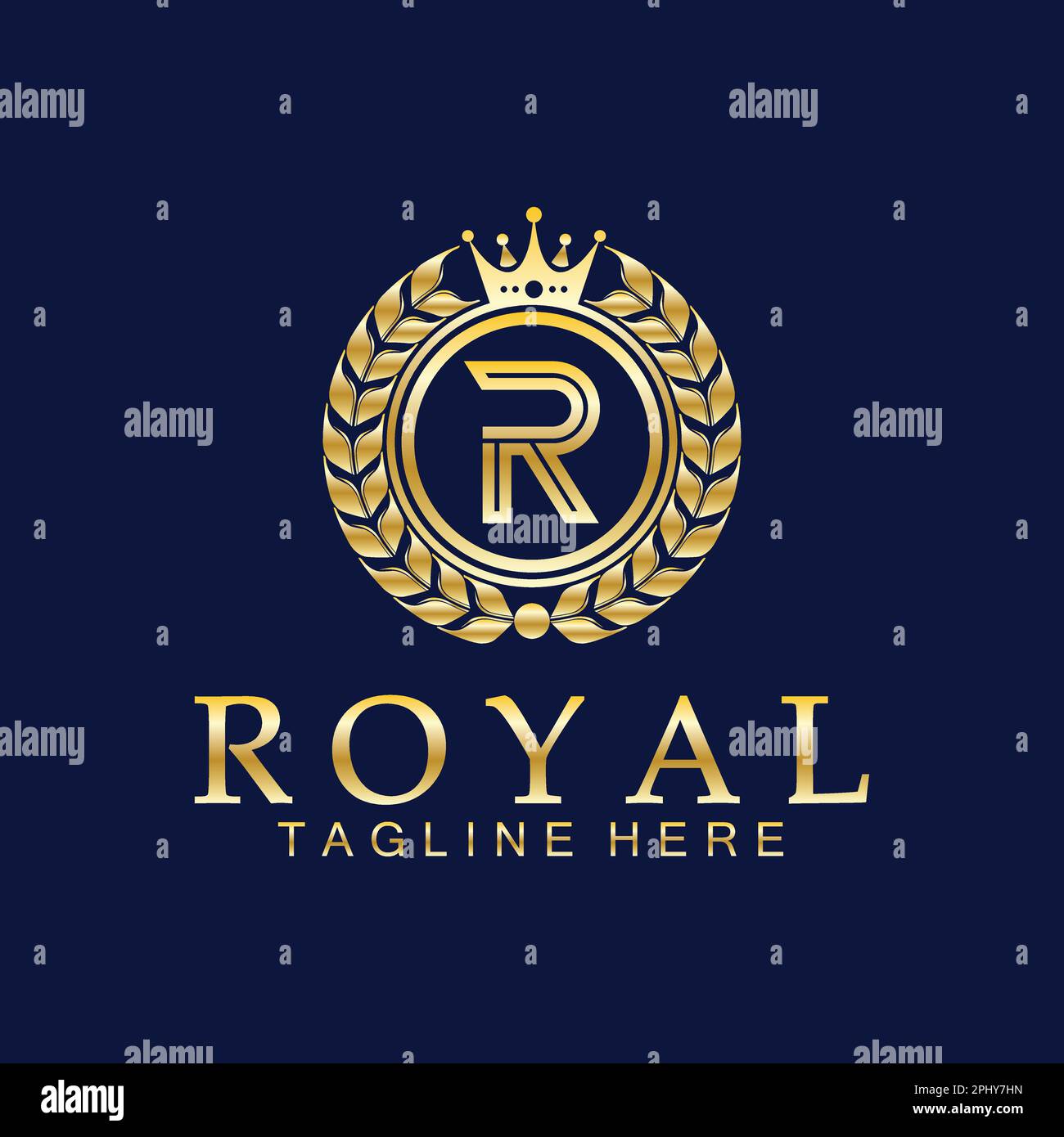 Crown Royal Label Vector
