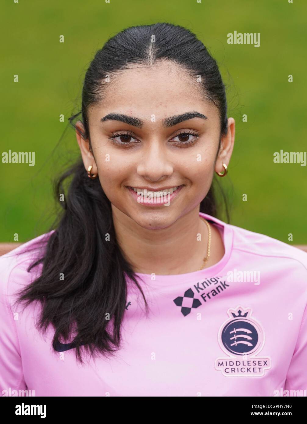 Midlesex's Riva Pindoria during the media day at Lord's Cricket Ground ...