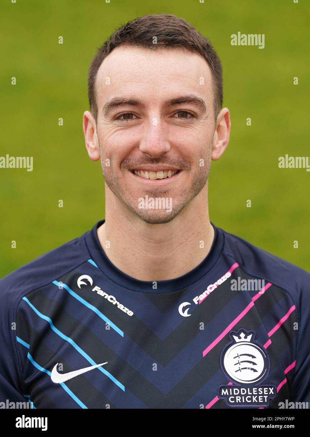 Middlesex's Toby Roland-Jones during the media day at Lord's Cricket ...