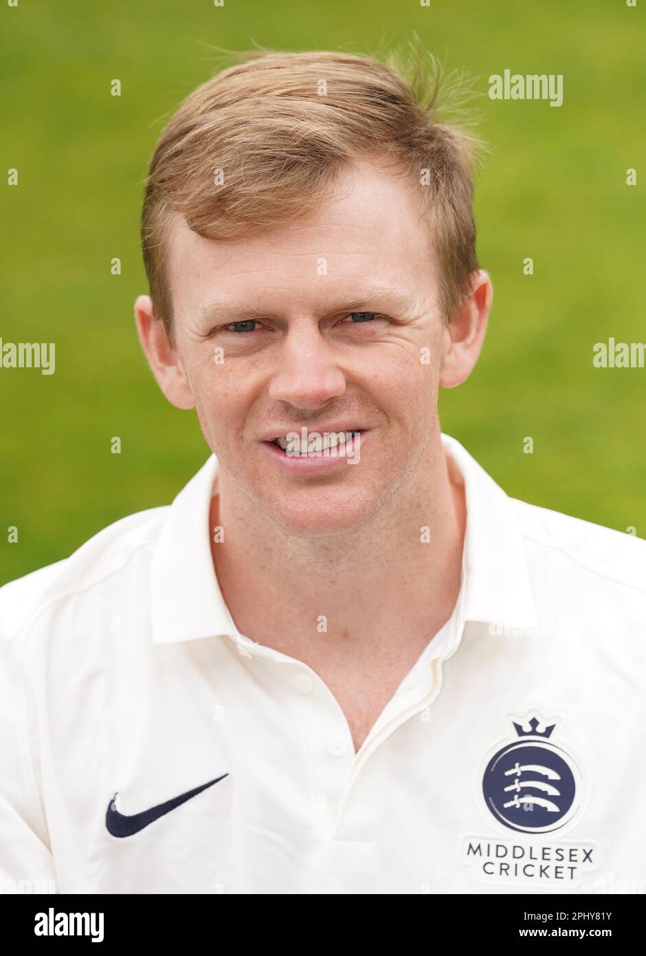 Middlesex's Sam Robson during the media day at Lord's Cricket Ground ...