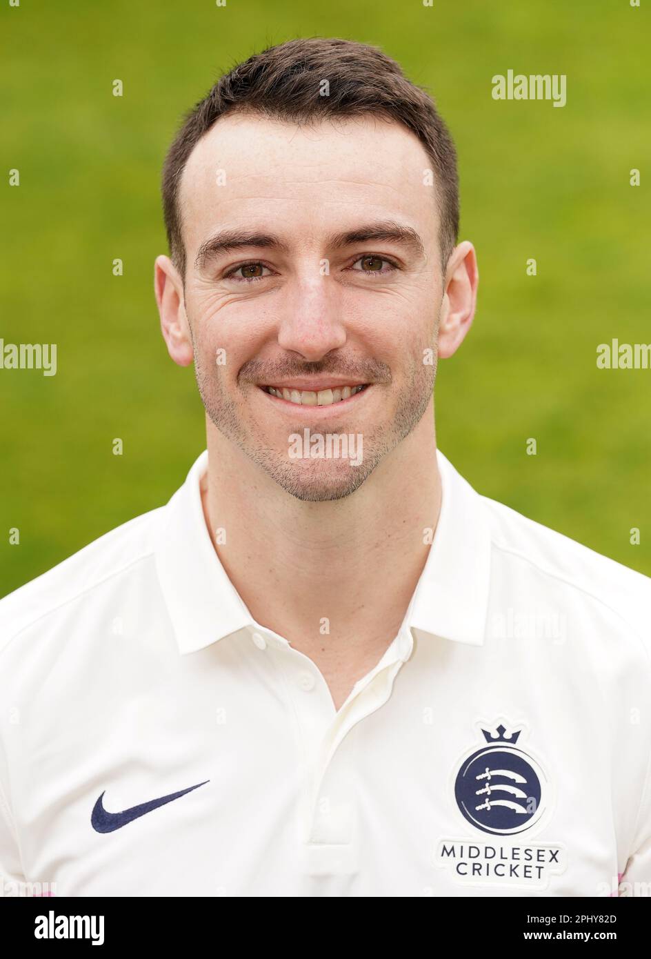 Middlesex's Toby Roland-Jones during the media day at Lord's Cricket ...