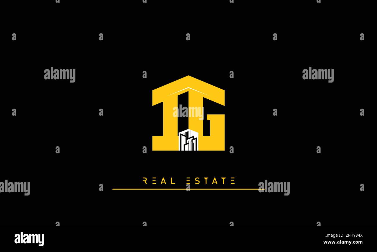 Ig real estate logo hi-res stock photography and images - Alamy