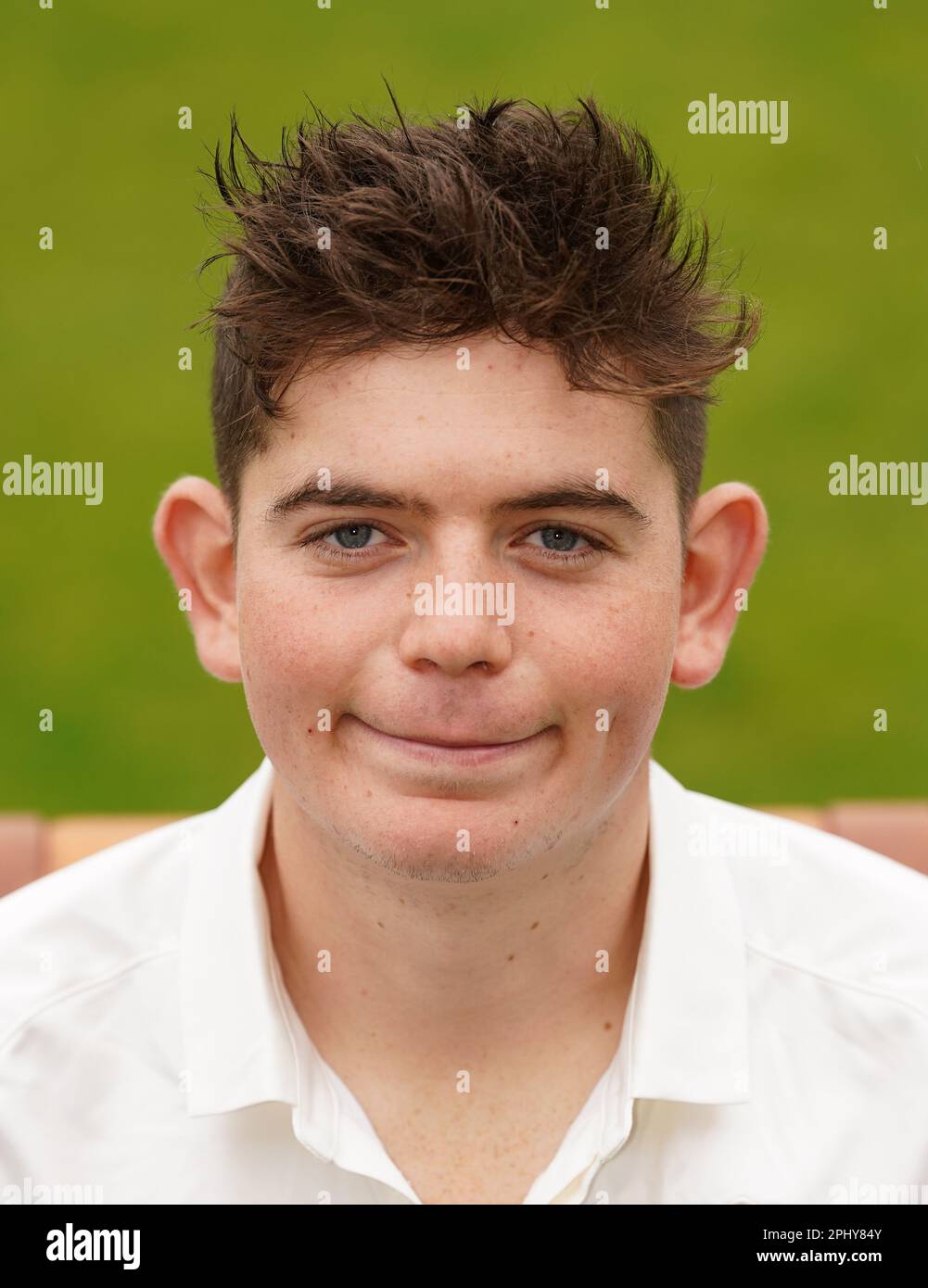 Middlesex's Ethan Bamber during the media day at Lord's Cricket Ground ...