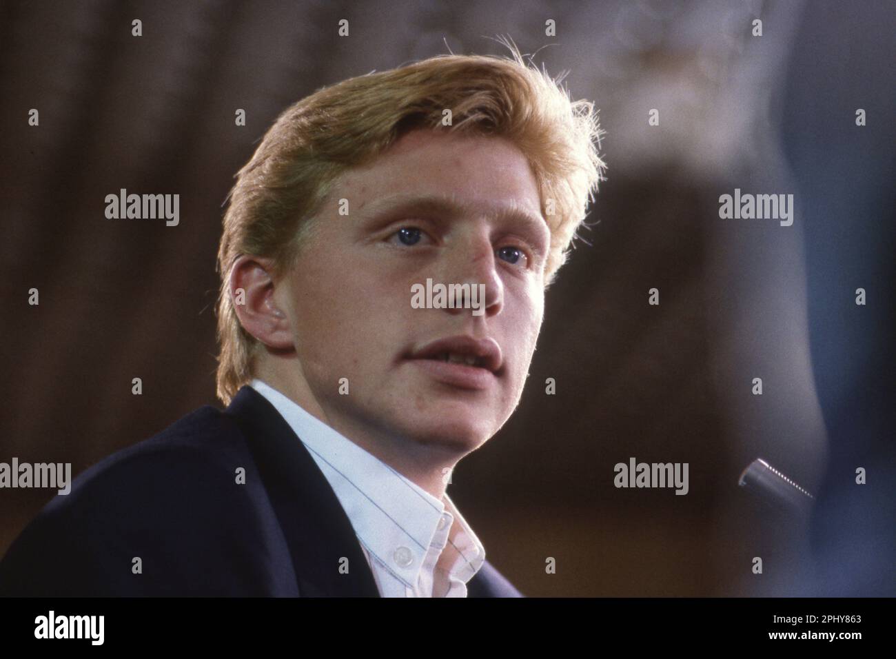 Boris BECKER, Germany, tennis player, tennis, private, here at the US ...