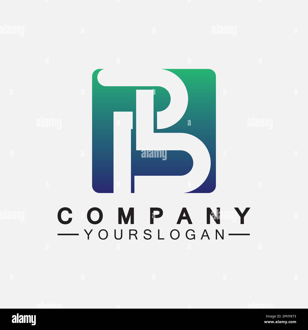 PB letter logo. Creative and Minimalist Letter BP PB Logo Design Stock ...