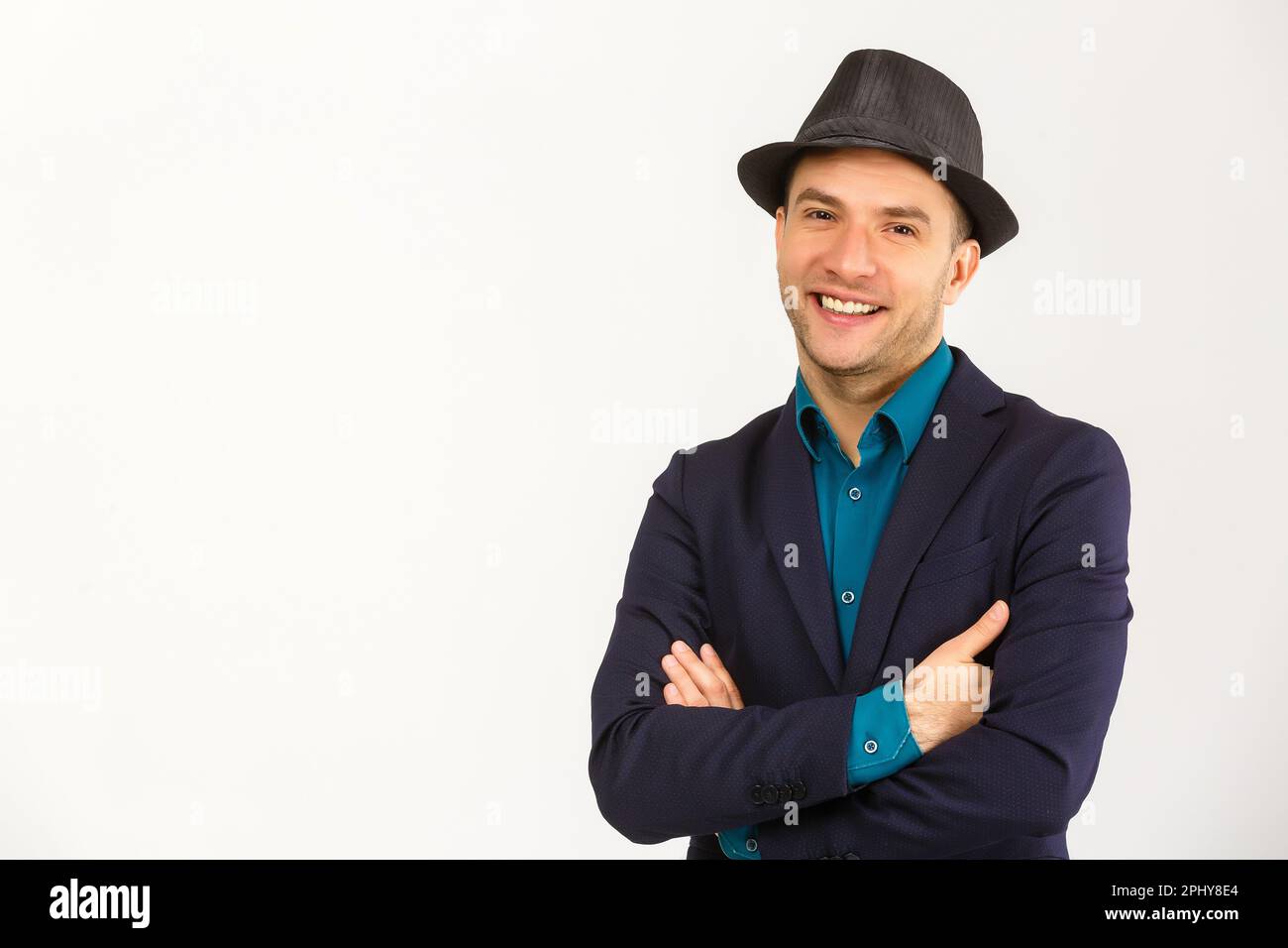 Man thinking hat Stock Photo - Alamy