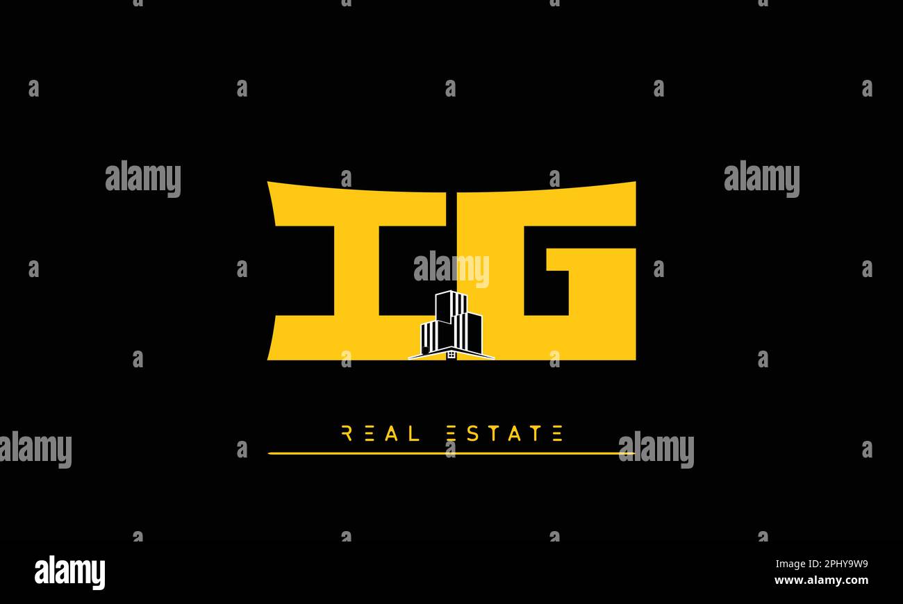 Ig real estate logo hi-res stock photography and images - Alamy