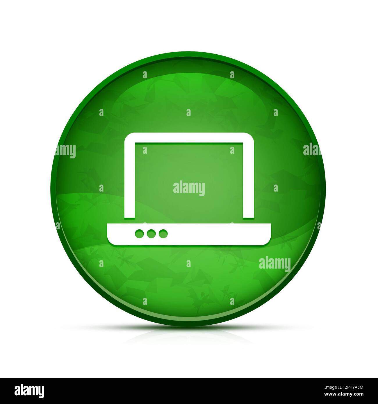 Laptop green screen on display Cut Out Stock Images & Pictures - Alamy