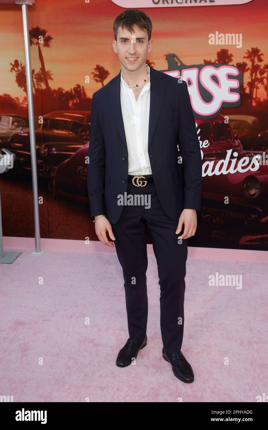 Los Angeles, Ca. 29th Mar, 2023. Dylan Sloane at the LA Premiere of Grease: Rise of the Pink ...