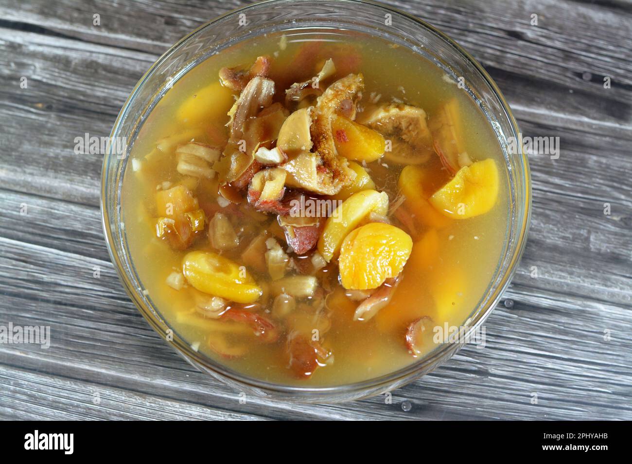 Dried fruits compote, Traditional Khoshaf kushaf dates compote that is ...