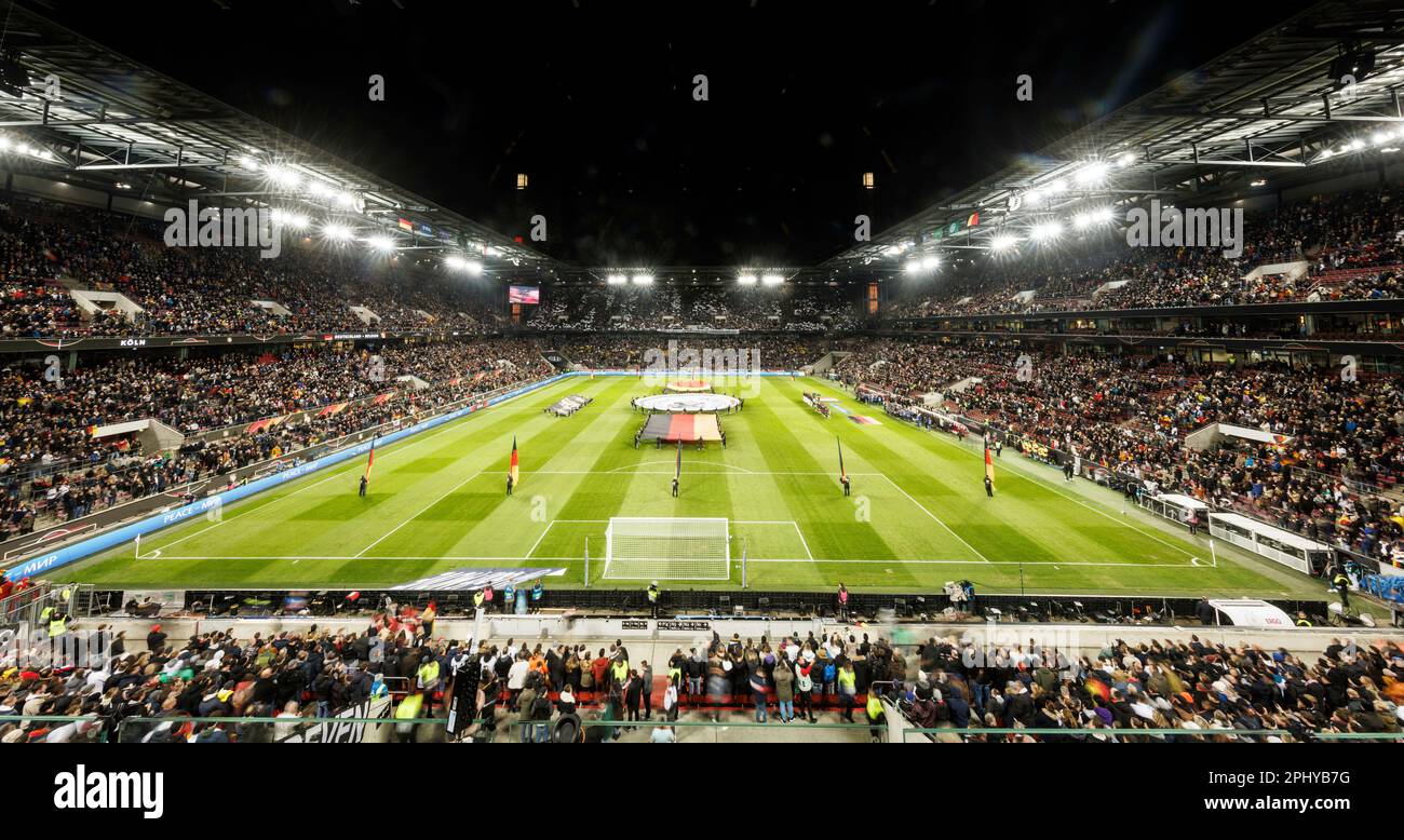 Cologne, Deutschland. 28th Mar, 2023. firo: 28.03.2023, soccer ...