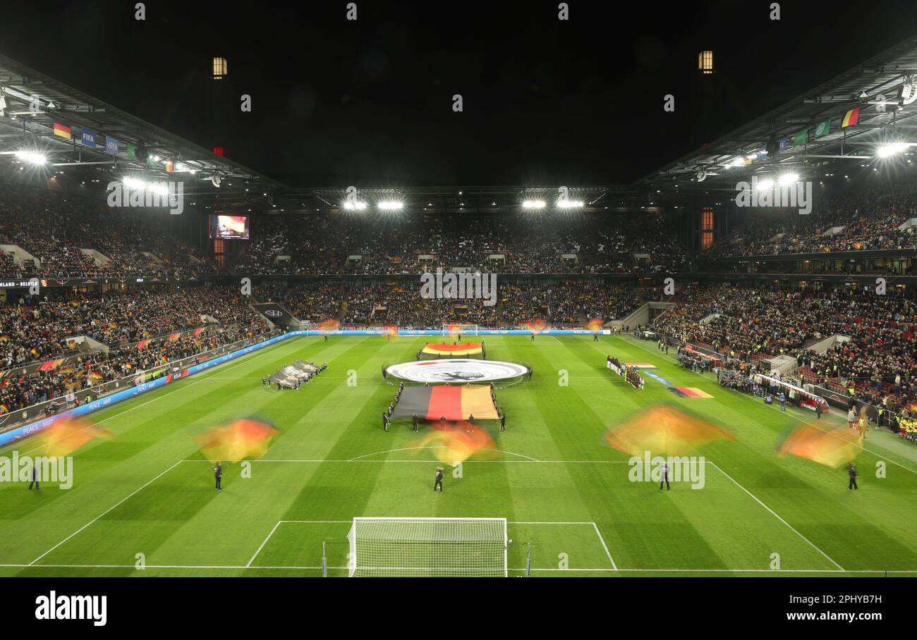 Cologne, Deutschland. 28th Mar, 2023. firo: 28.03.2023, soccer ...