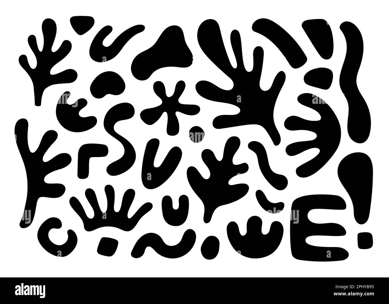 Abstract geometric shapes Collection. Abstract contemporary modern ...