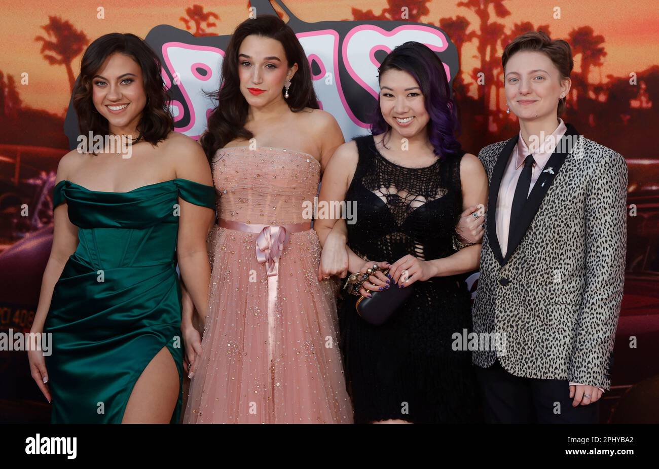 Los Angeles, Ca. 29th Mar, 2023. Marisa Davila, Cheyenne Isabel Wells ...