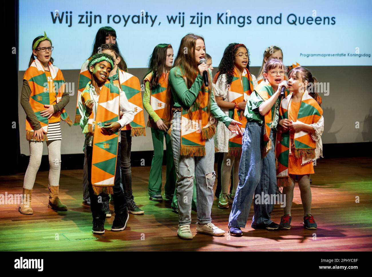 Rotterdam, Netherlands. 30th March, 2023. - Performance of the song We ...