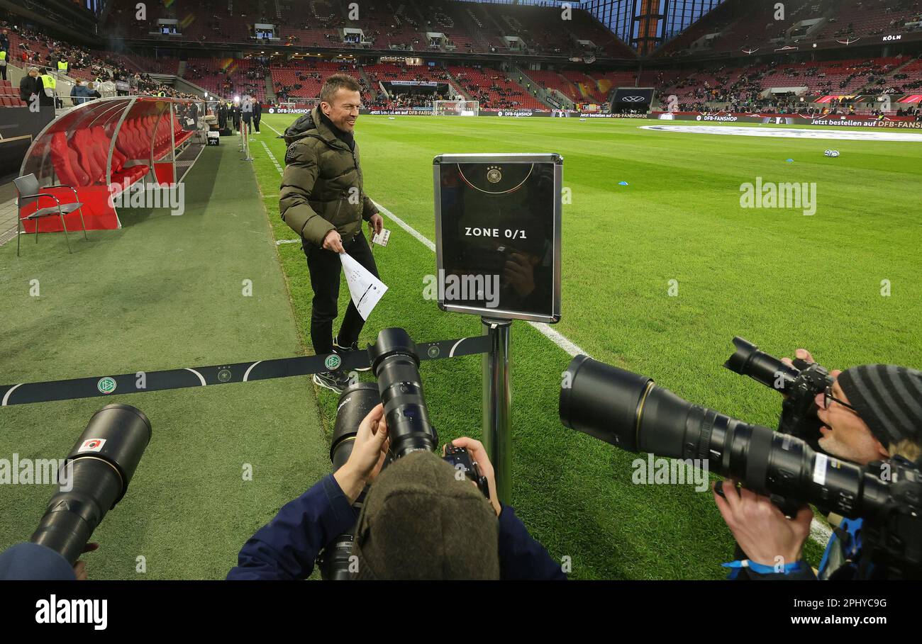 Cologne, Deutschland. 28th Mar, 2023. firo: 28.03.2023, football, soccer: DFB national team ...