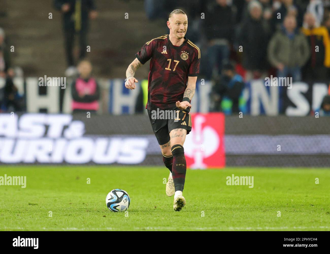Cologne, Deutschland. 28th Mar, 2023. firo: 28.03.2023, football ...