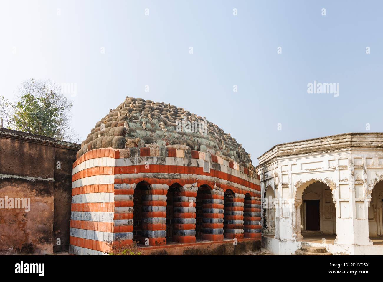 Girigobardhana Temple in the Kalna Rajbari Complex of Hindu temples in ...
