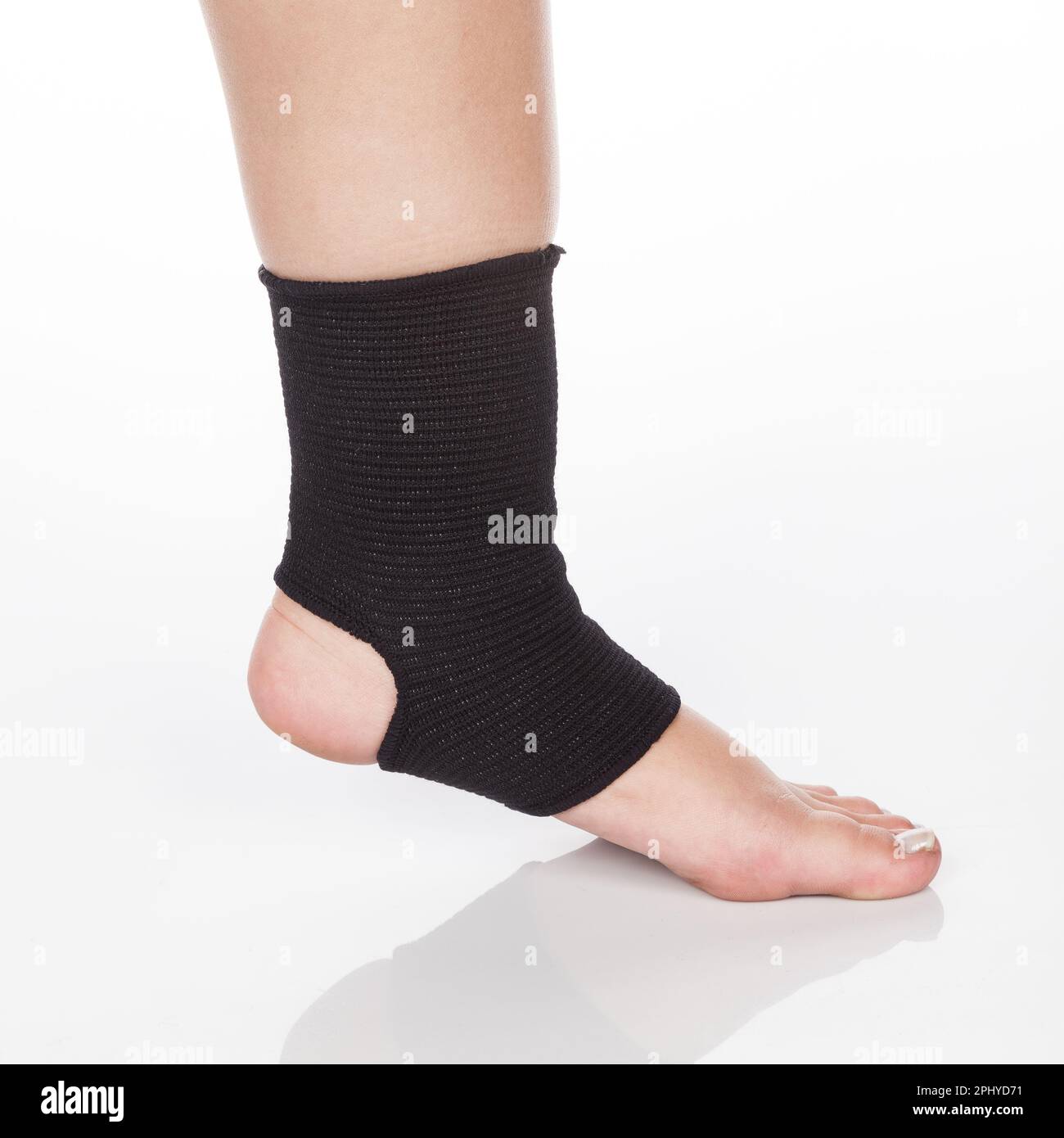 Orthopedic Support For The Ankle; Photo On White Background Stock Photo ...
