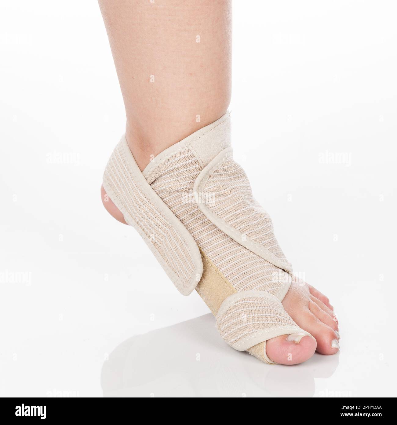 Orthopedic Support For The Ankle; Photo On White Background Stock Photo ...