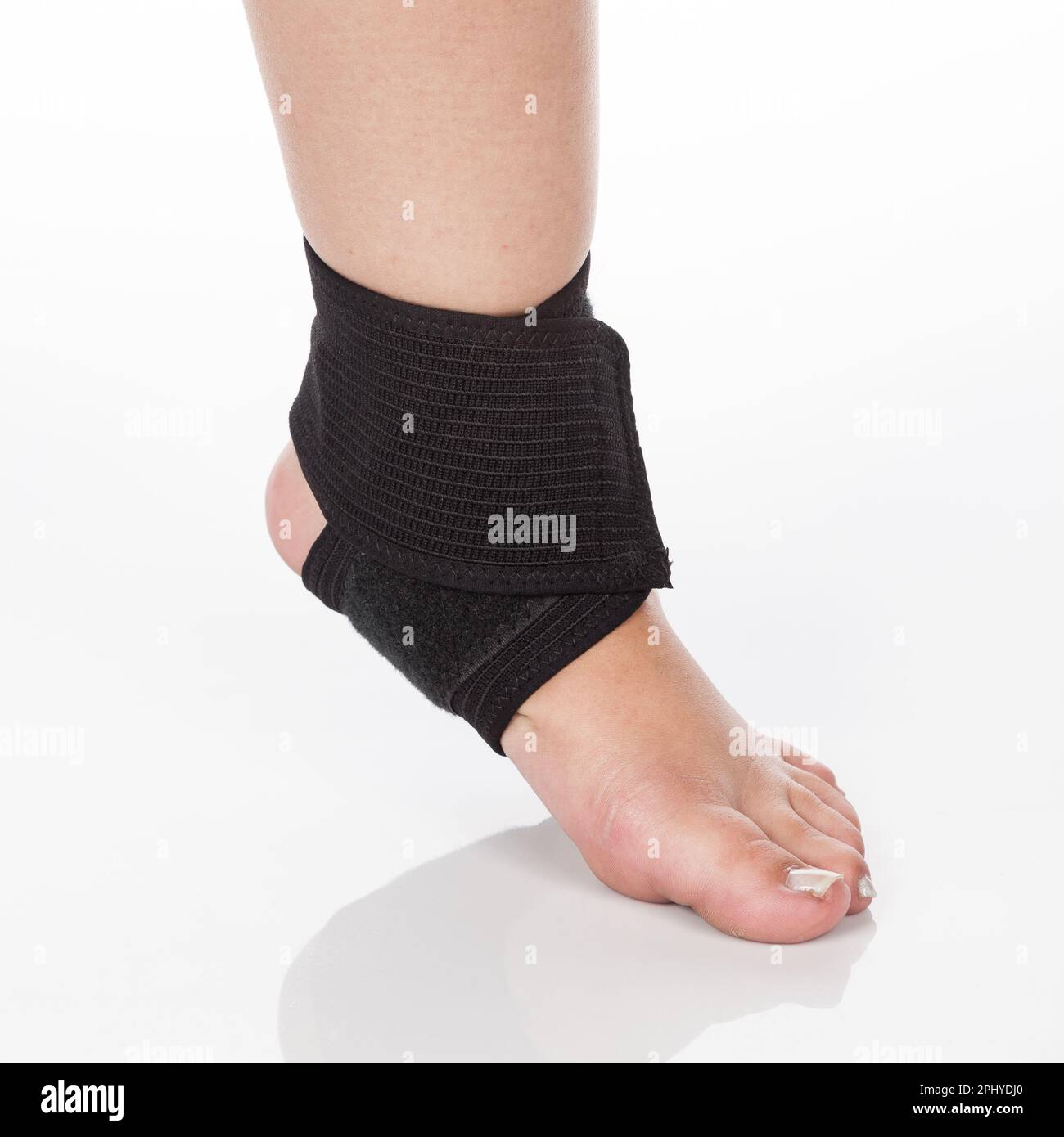 Orthopedic Support For The Ankle; Photo On White Background Stock Photo ...