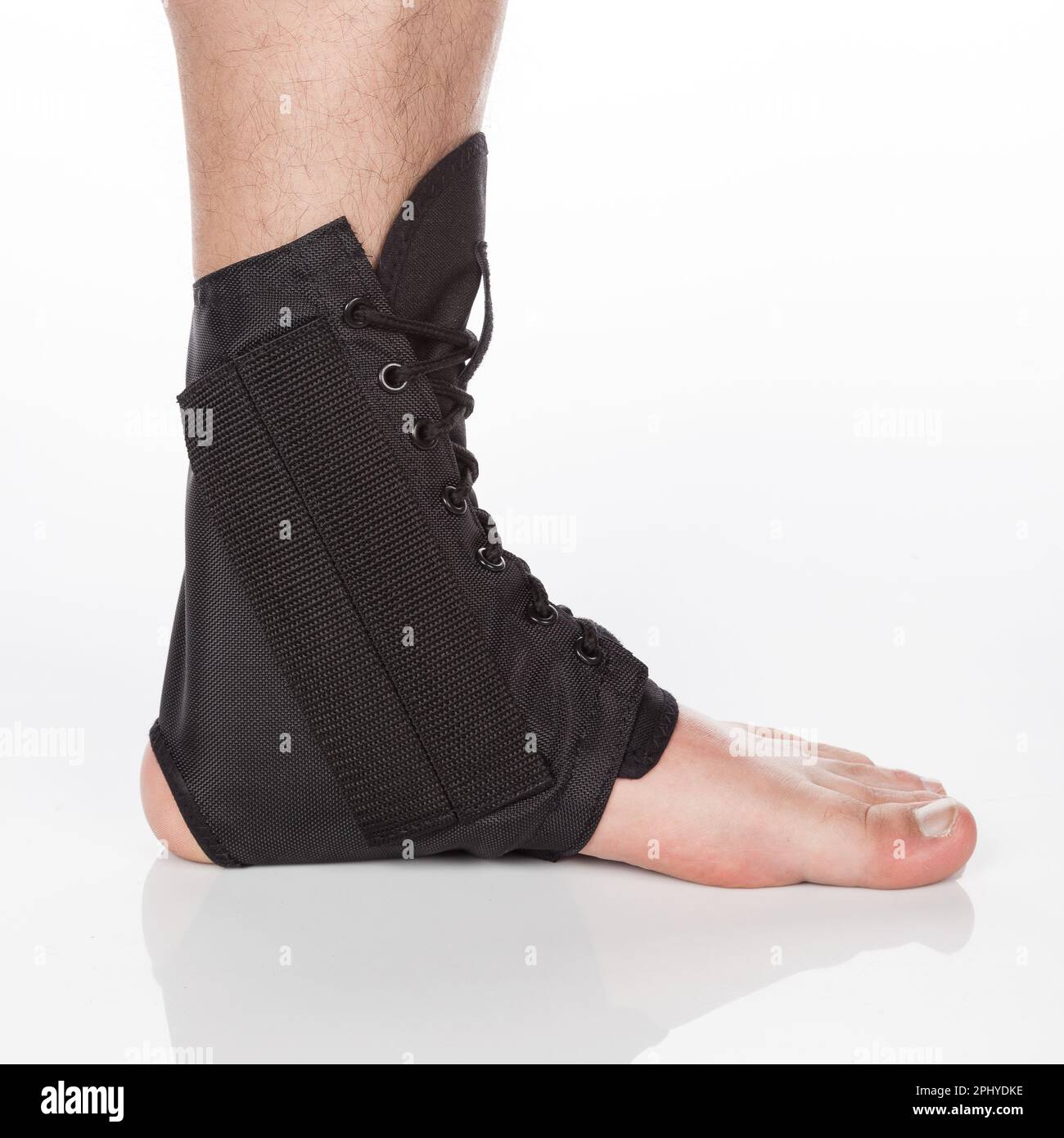 Orthopedic Support For The Ankle; Photo On White Background Stock Photo ...