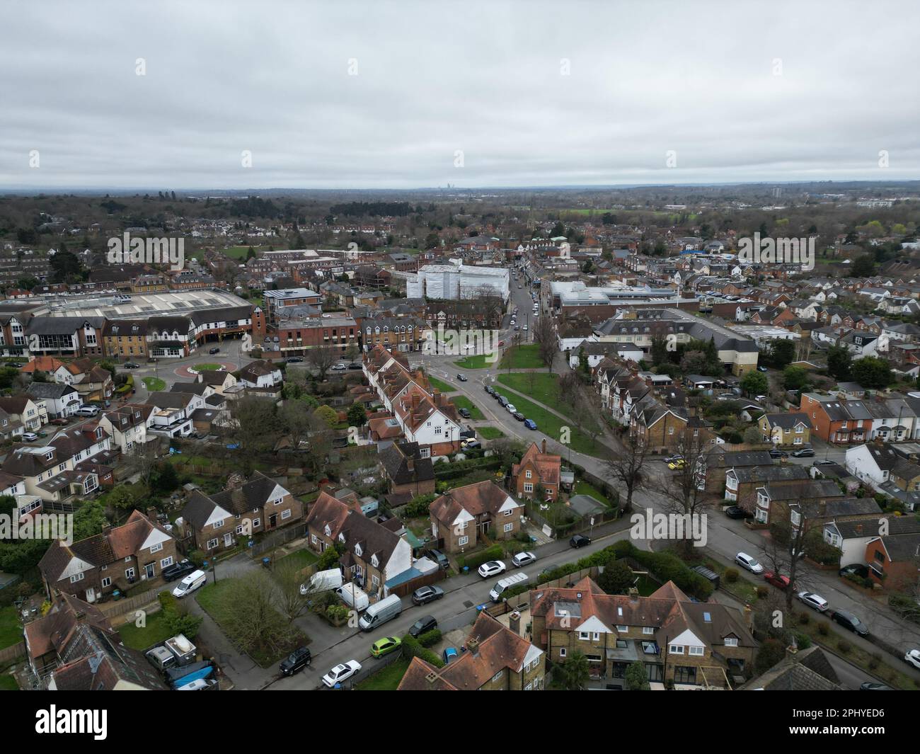 High street weybridge surrey england hi-res stock photography and ...