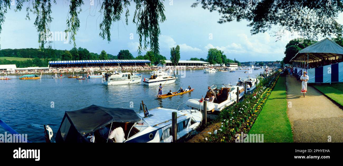 Henley Royal Regatta rowing event on the River Thames Stock Photo - Alamy