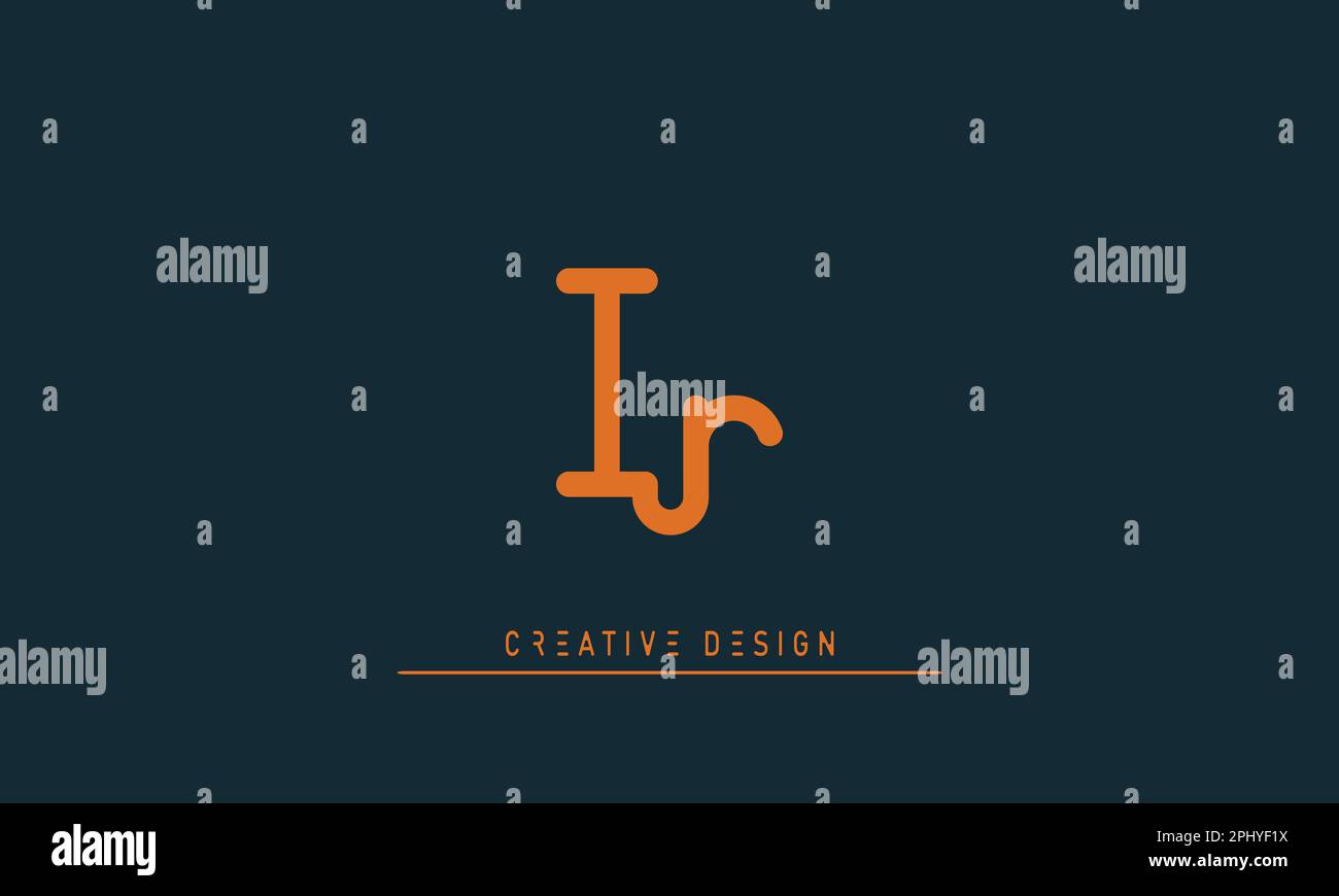 Ir initials logo hi-res stock photography and images - Alamy