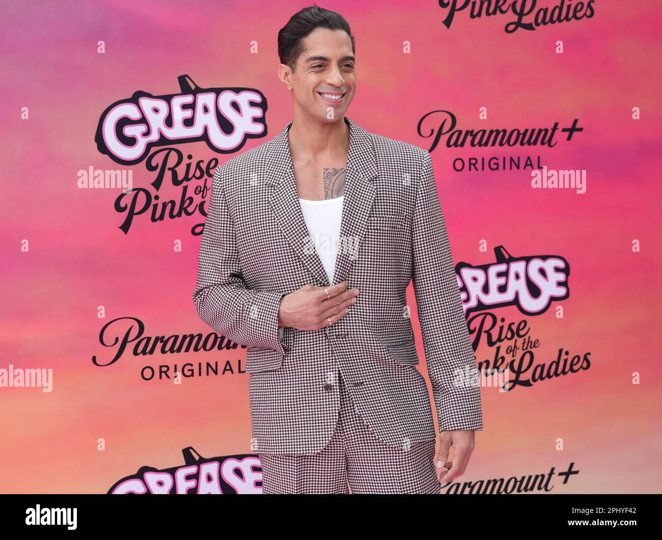 Los Angeles, USA. 29th Mar, 2023. Anthony Bless arrives at the ...