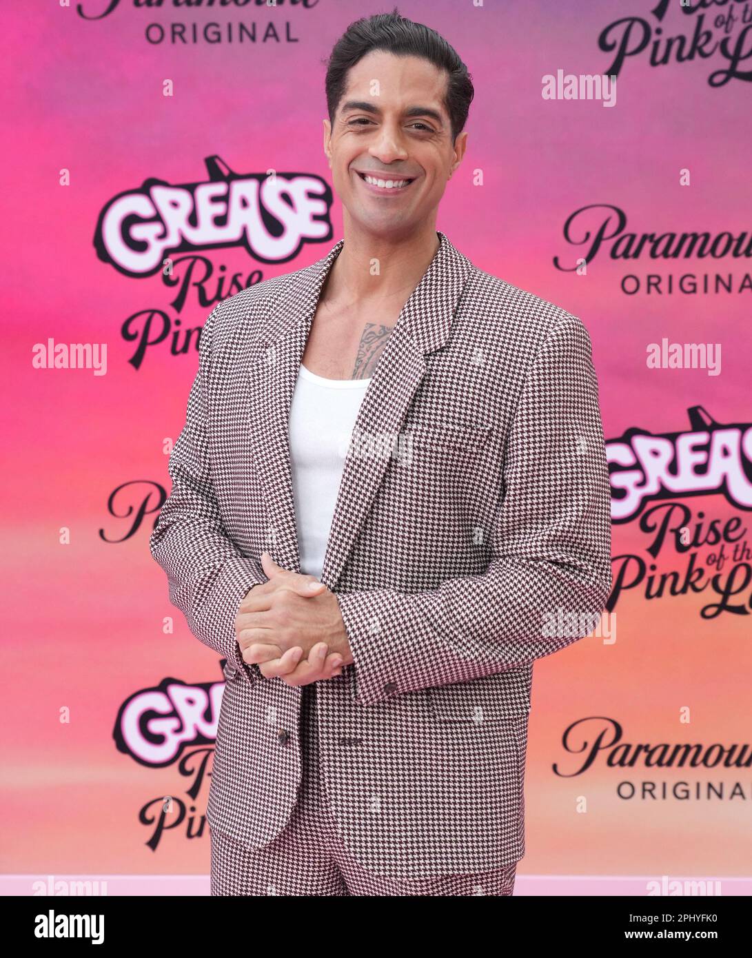 Los Angeles, USA. 29th Mar, 2023. Anthony Bless arrives at the ...