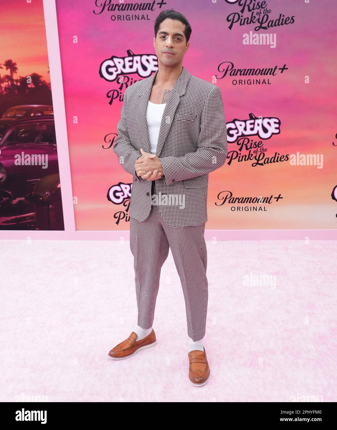 Los Angeles, USA. 29th Mar, 2023. Anthony Bless arrives at the ...