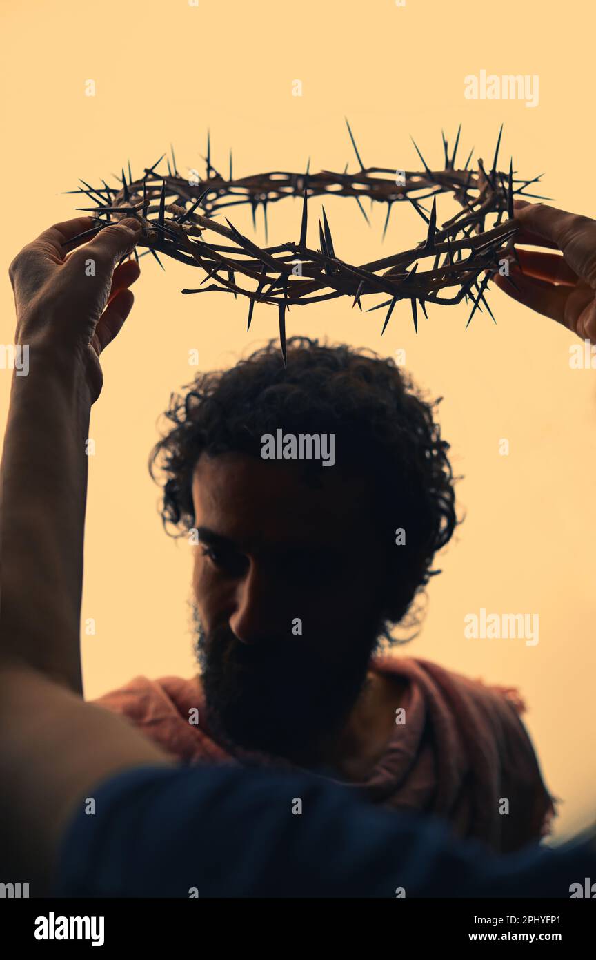 Crown of crucis hi-res stock photography and images - Alamy