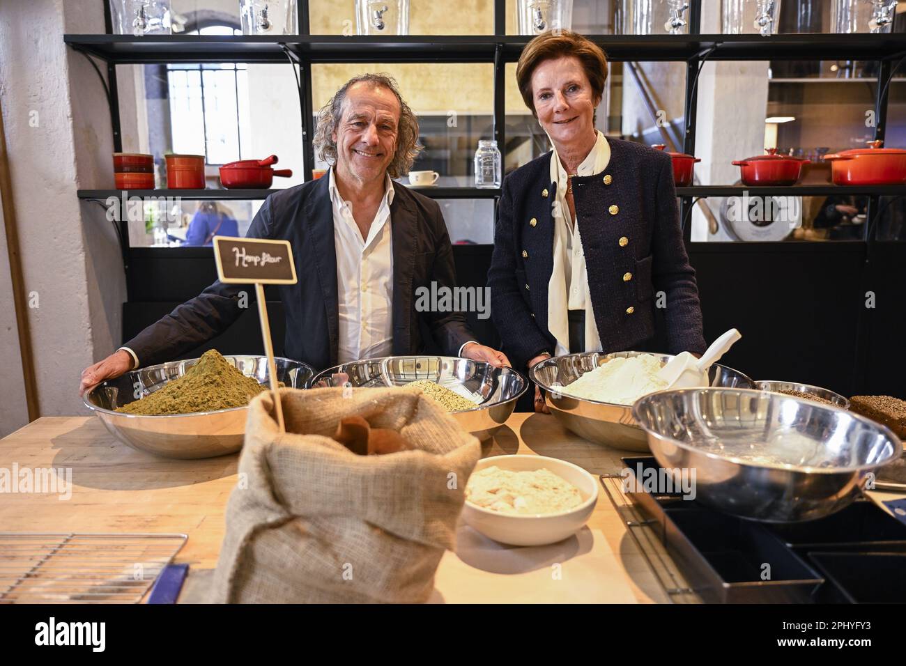 Brussels, Belgium. 30th Mar, 2023. Le Pain Quotidien founder Alain ...