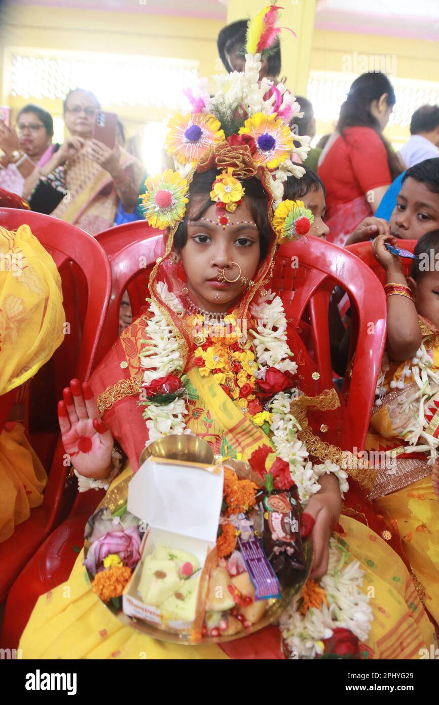 Kolkata adyapith temple hi-res stock photography and images - Alamy