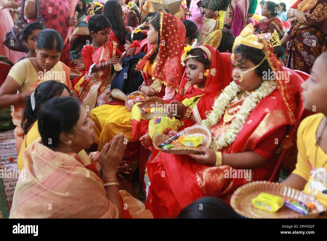 Kolkata adyapith temple hi-res stock photography and images - Alamy