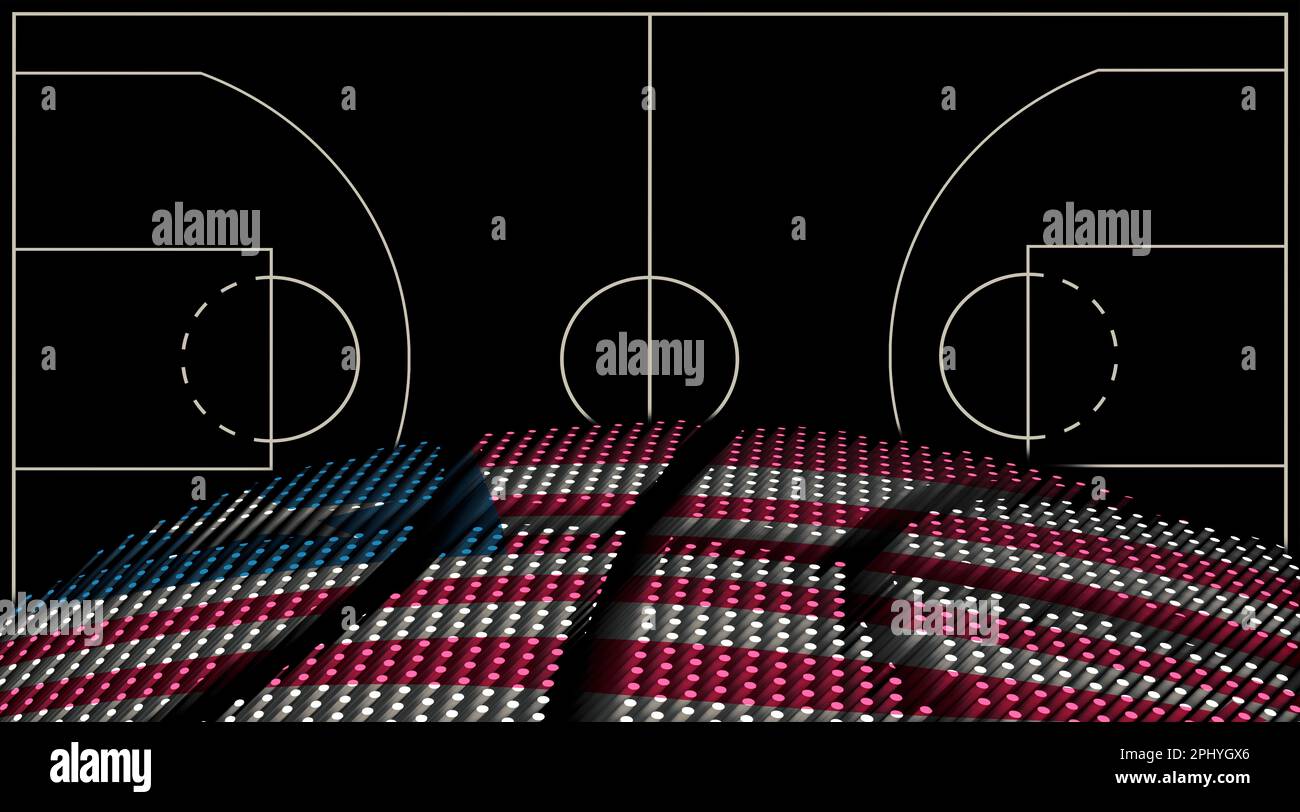 Liberia Basketball court background, Basketball Ball, Black background ...