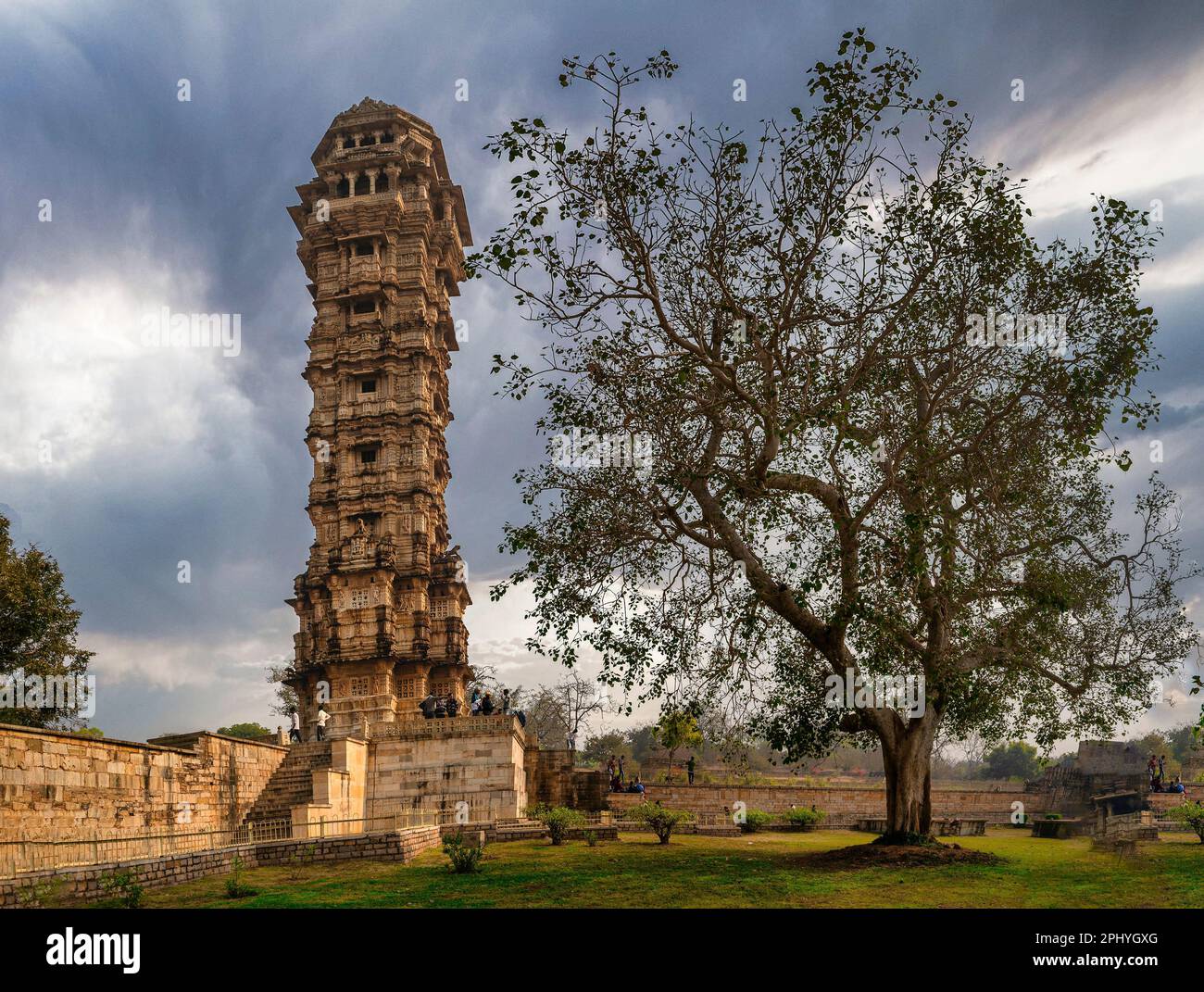 Chittorgarh Fort in Rajasthan, India Stock Photo - Alamy