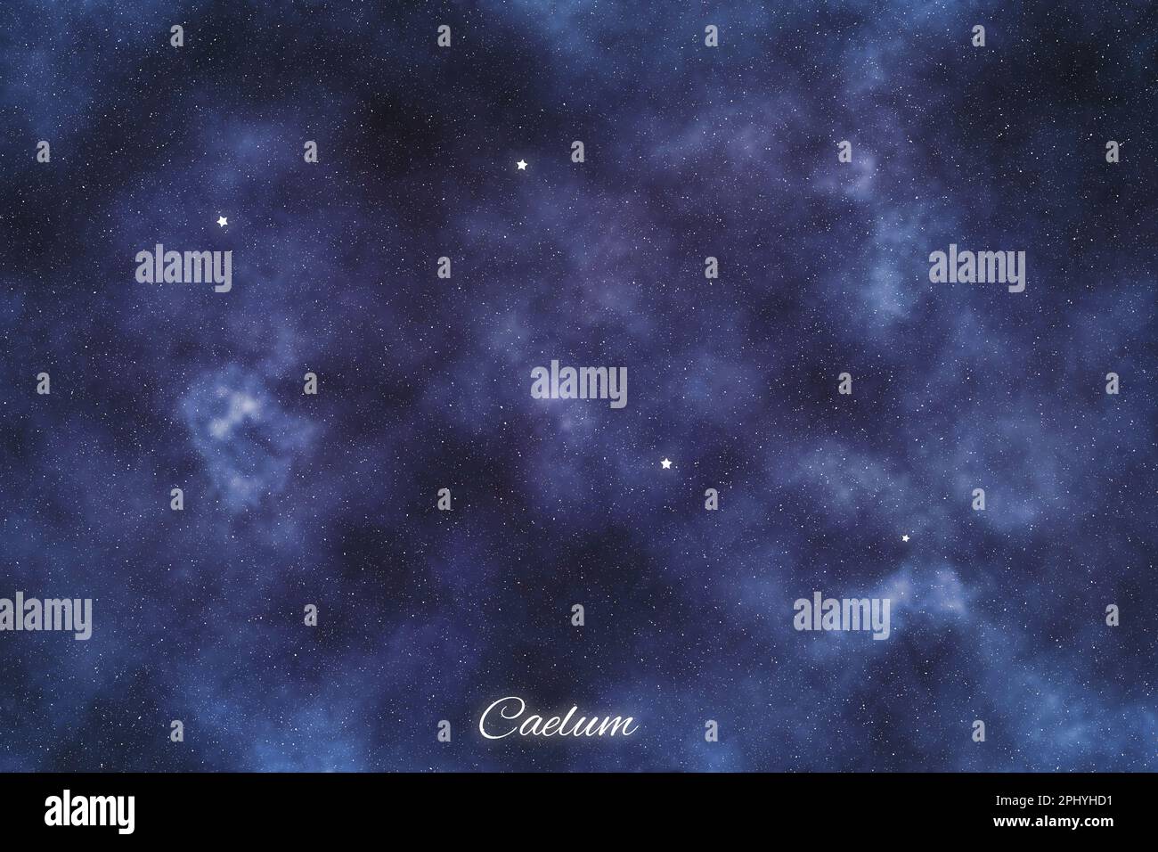 Caelum star constellation, Brightest Stars, Chisel constellation Stock ...