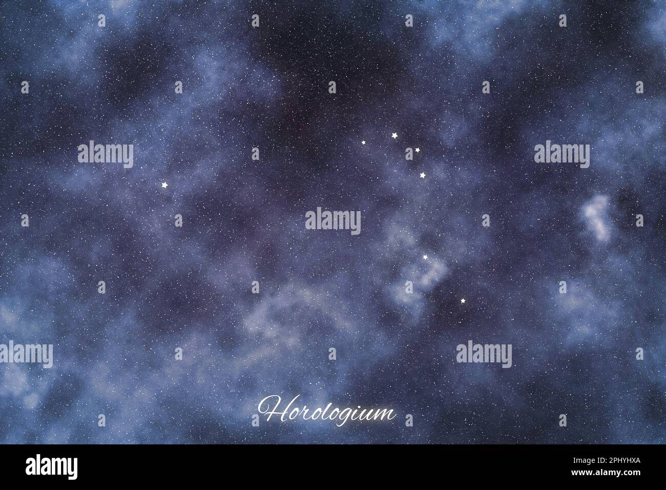 Horologium star constellation, Brightest Stars, Clock constellation ...