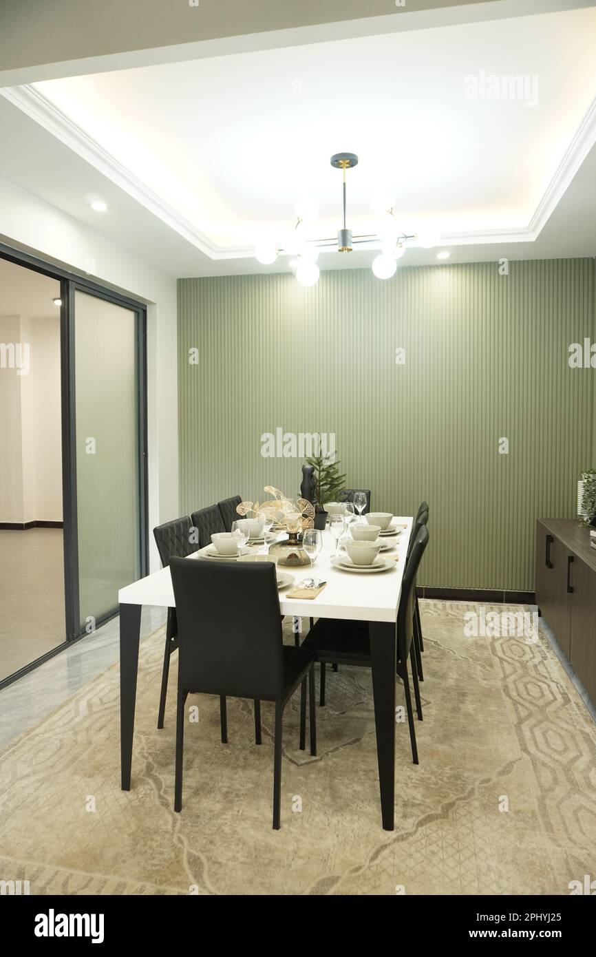 Interior of Very modern villa , from modern washroom, Bathtub to modern ...