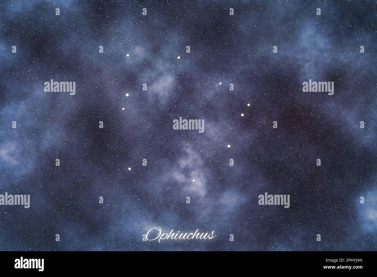 Ophiuchus star constellation, Brightest Stars, Serpentarius, Serpent ...