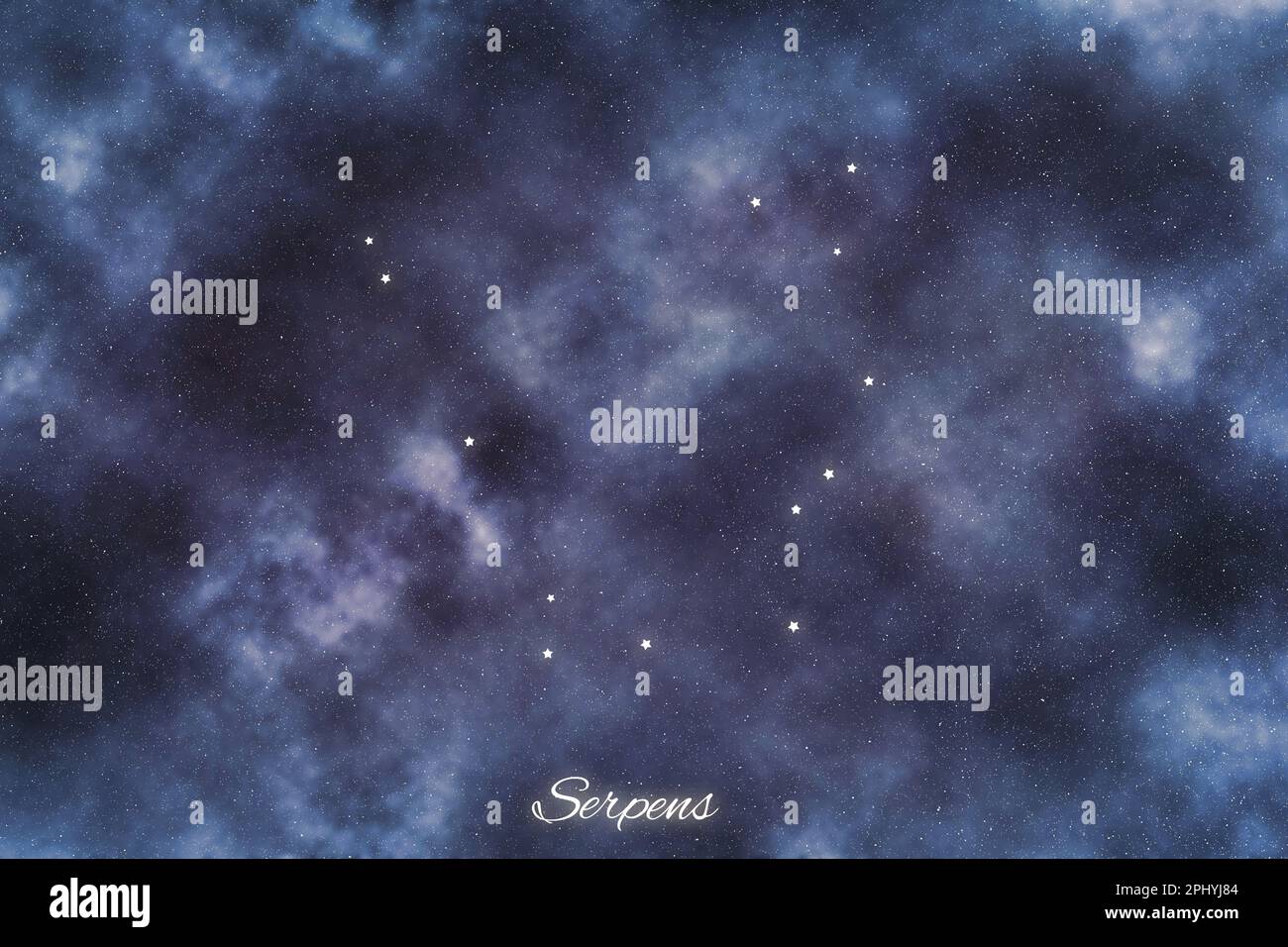 Serpens star constellation, Brightest Stars , Serpent, Snake ...