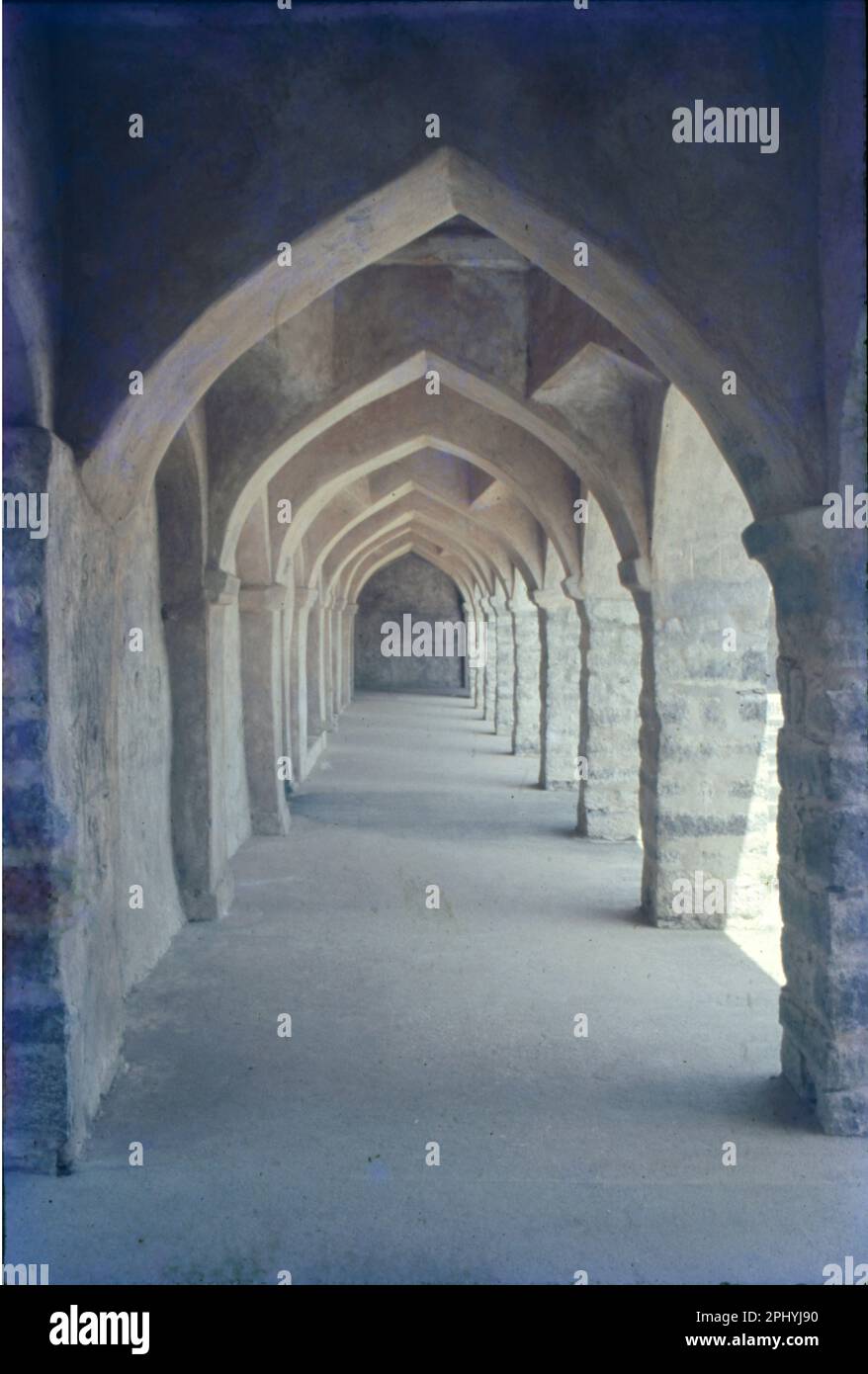 Arched Corridor at Gingee Fort, Tamil Nadu, India Stock Photo - Alamy