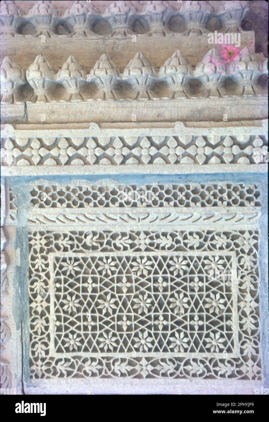 Articulately Carved Ceiling, Jaisalmer, Rajasthan, India Stock Photo ...