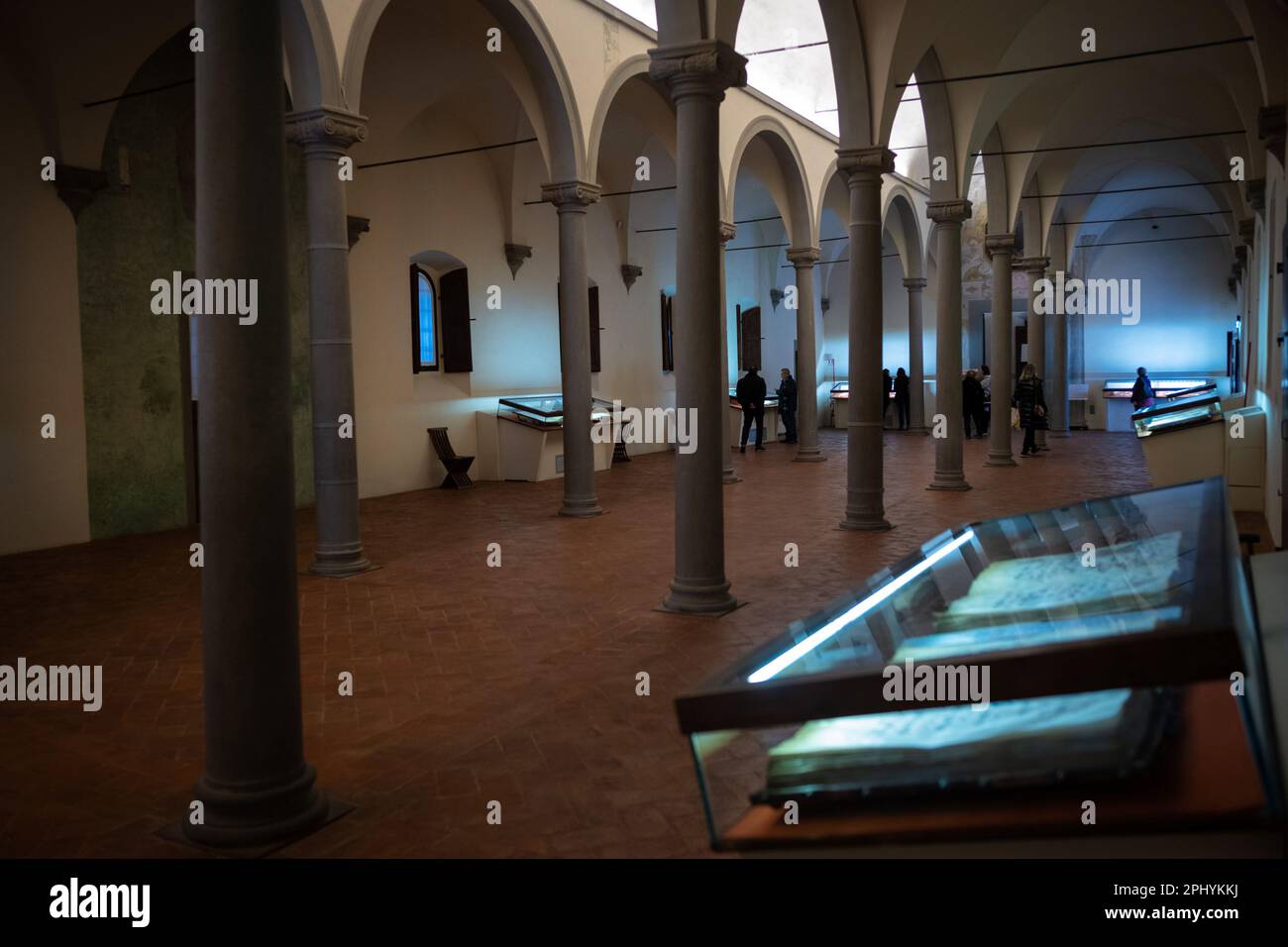 Library designed by Michelozzo at San Marco monastery. Museo di San ...