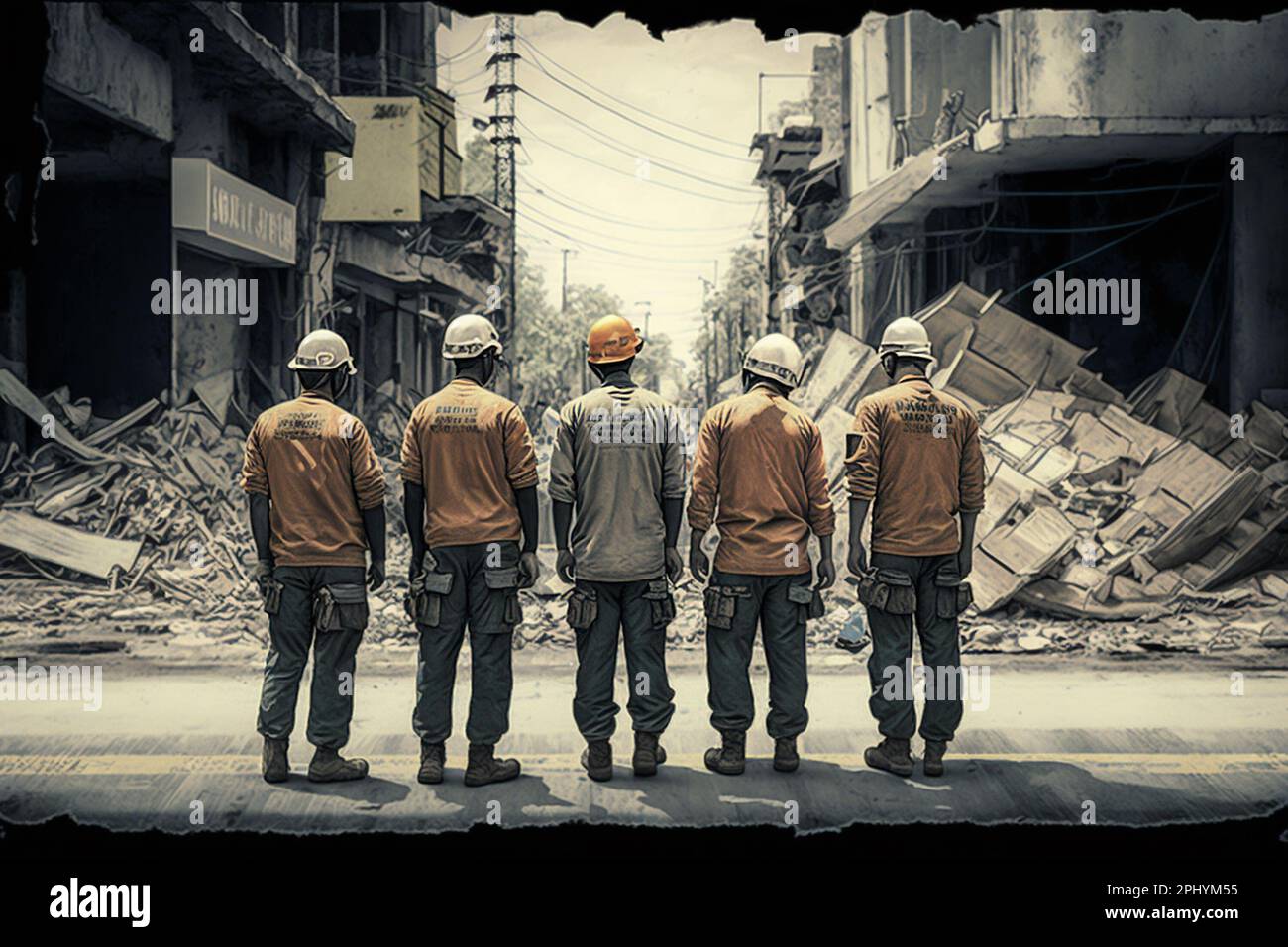 Team of emergency workers hi-res stock photography and images - Alamy