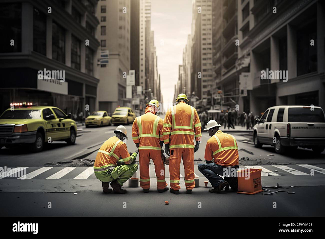 Worker four hi-res stock photography and images - Alamy